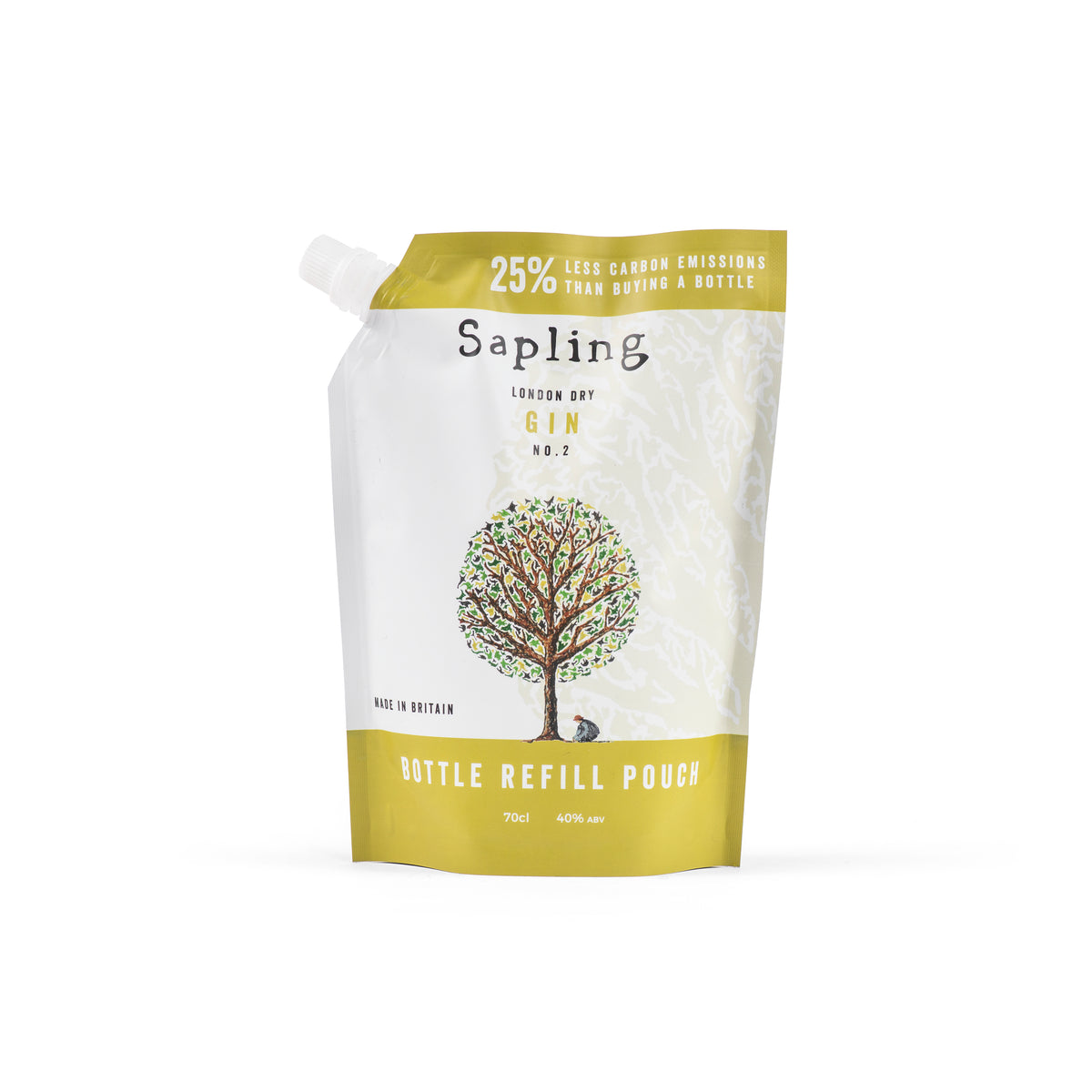 Sapling Climate Positive Gin REFILL 70cl – Sapling Spirits