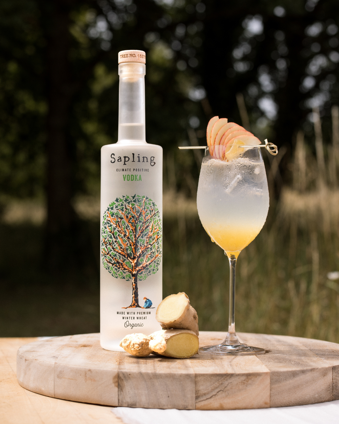 Sapling Vodka 70cl - British Vodka Planting Trees for Each Bottle Sold