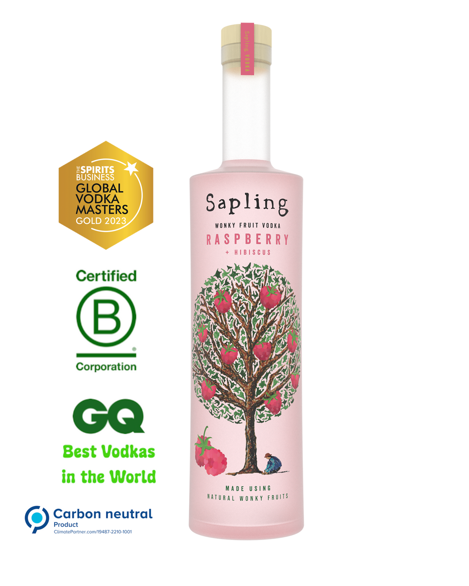 Sapling Raspberry + Hibiscus Vodka 70cl – Sapling Spirits