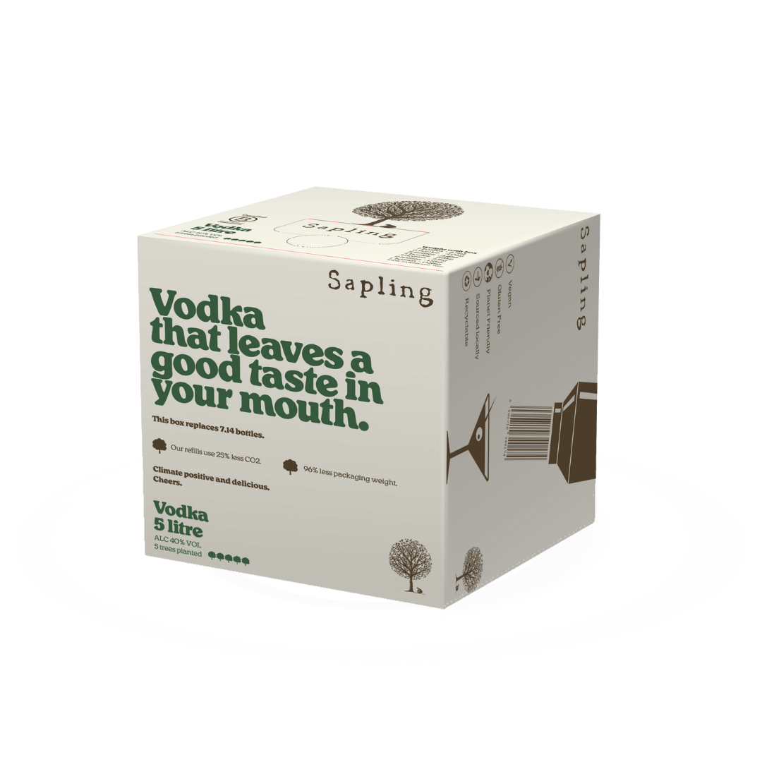 Sapling Climate Positive Vodka 5l Eco Box